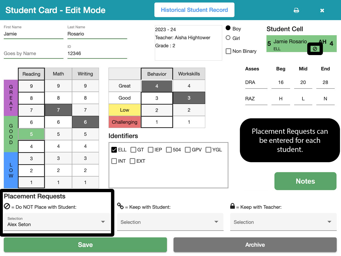The Best Student Placement Software for Composing Class List